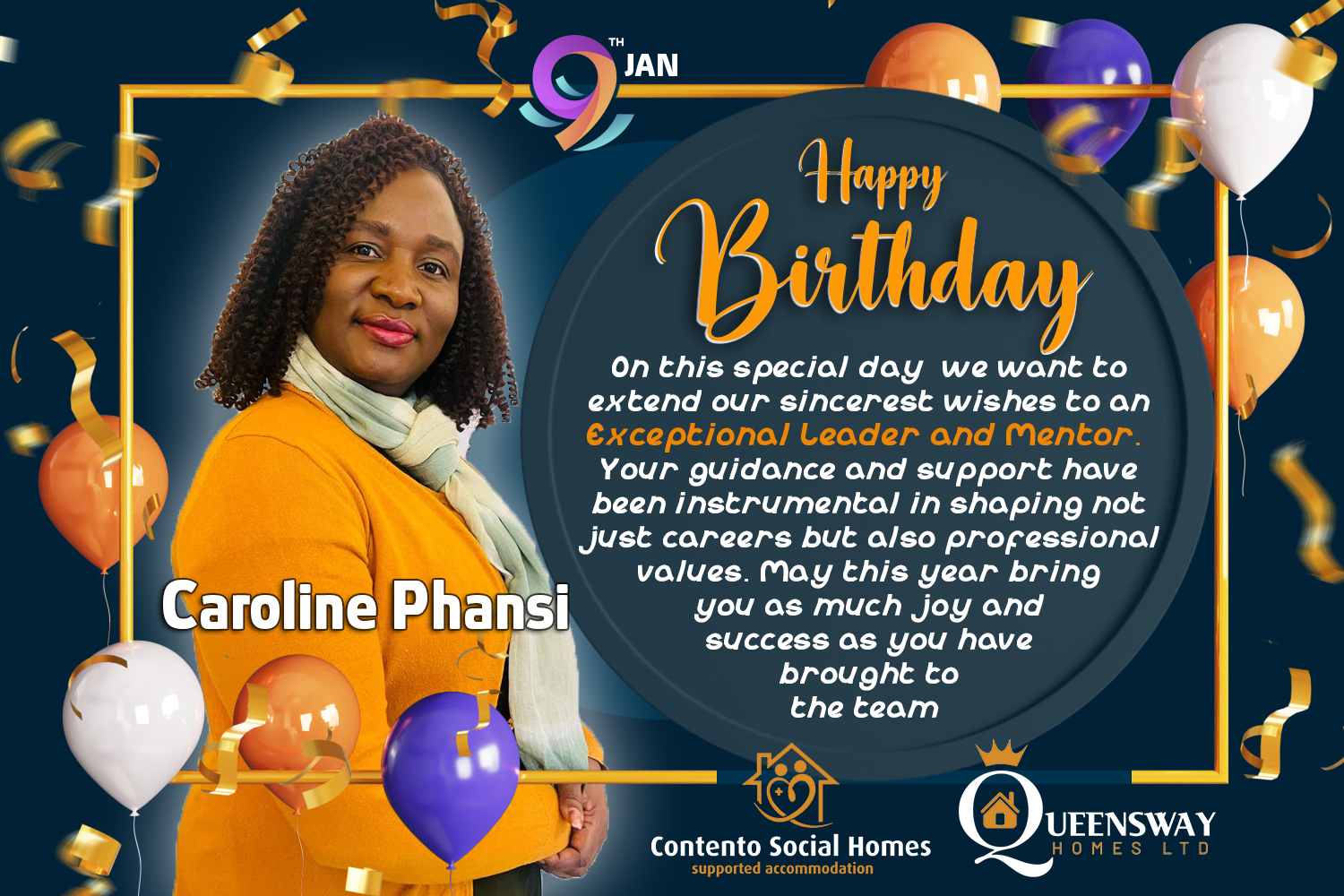 Celebrating Caroline Phansi: A Tribute to an Inspirational Leader on ...